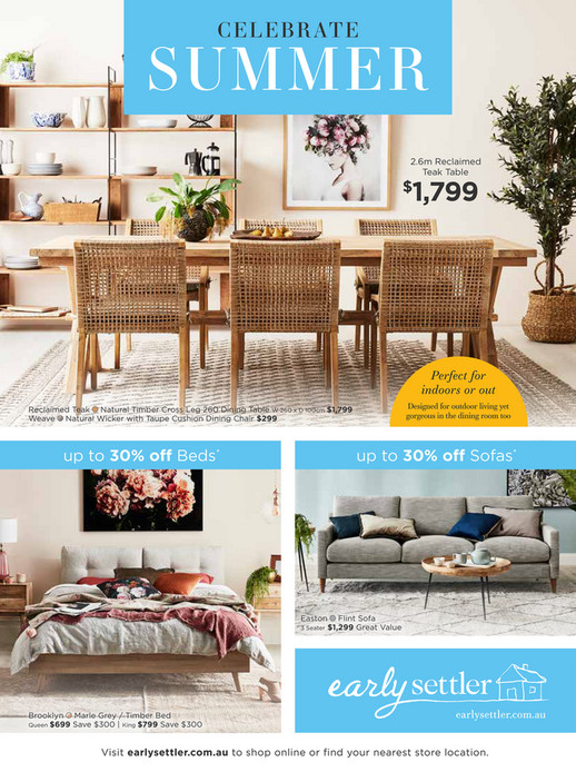 Early Settler - 200018 Celebrate Summer Catalogue_Indoor_WEB - Page 1